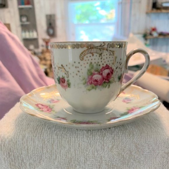 Accents | Vintage Victoria Austria Tea Cup And Saucer | Poshmark